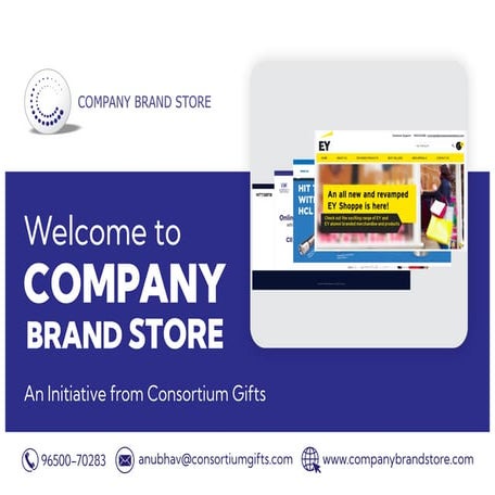 Company Brand Store Profile | PDF