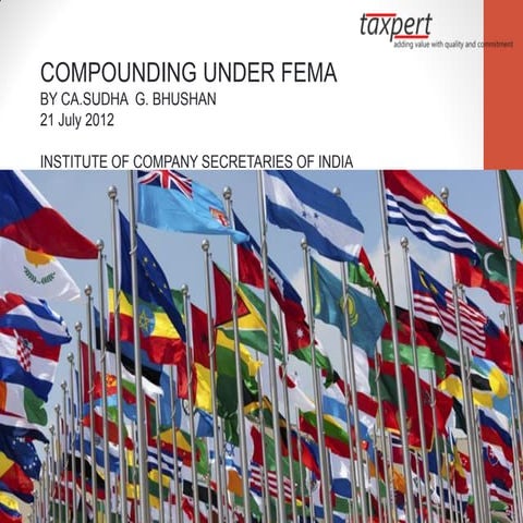 Componding under Fema | PDF