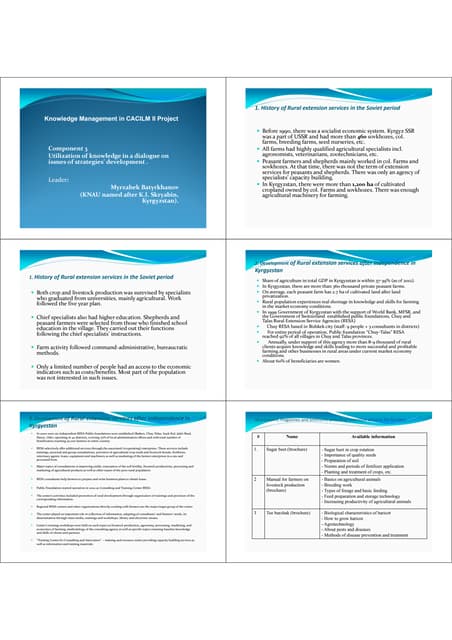 Kazakhstan Component 3 | PDF