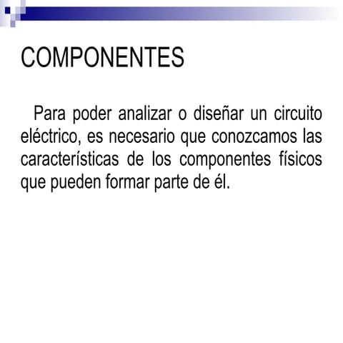 Componentes | PPT