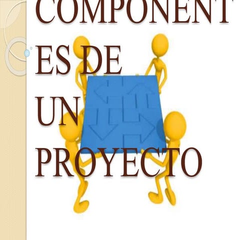 Componenetes del proyecto, introduccion, justificacion, objetivos ...