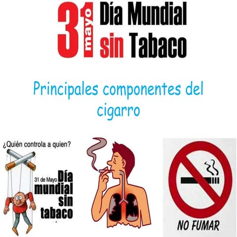 Componentes del cigarro | PPTX