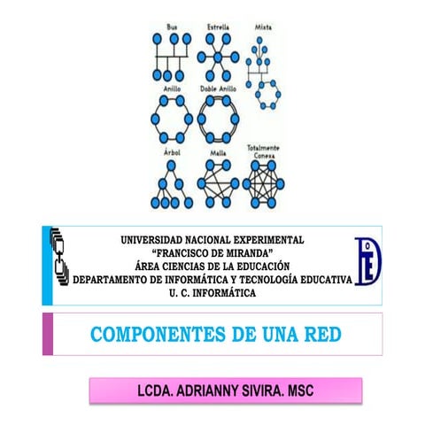 Componentes de una red | PPTX