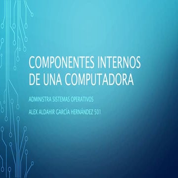 Componentes de la pc | PPT