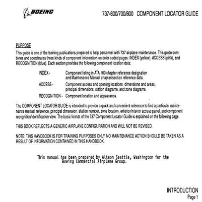 Component Locator (737NG) Presentation Guide | PDF
