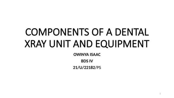 DENTAL XRAY MACHINE.ppt