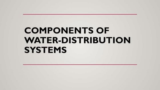 Plumbing system | PPT