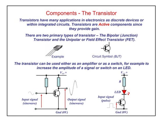 Transistors | PDF