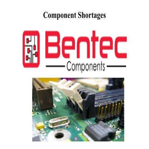 Component Shortages | PPTX