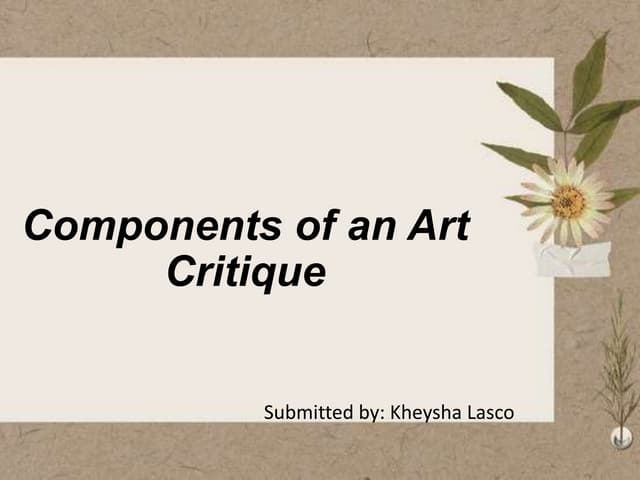 Critiquing-Available-Materials-and-Appropriate-Techniques-quarter-2 ...