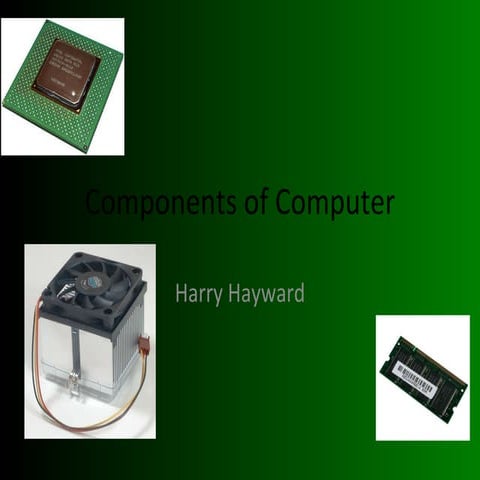 Components of a computer presentation | PPT
