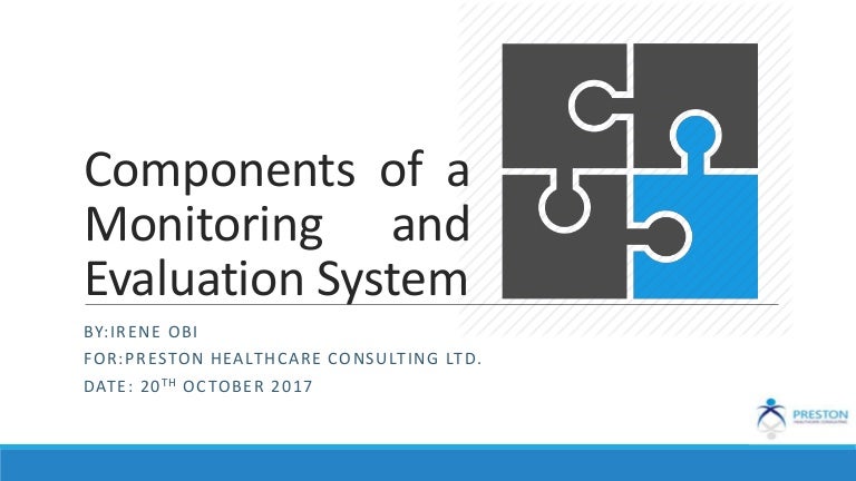 Components Of A Monitoring And Evaluation System components-of-a-monitoring-and-evaluation-system