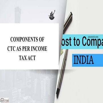 Components of CTC .pptx | Government Support and Welfare | Financial ...