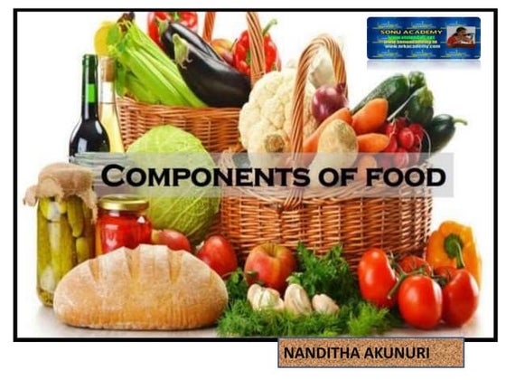 Components of Food | PPT