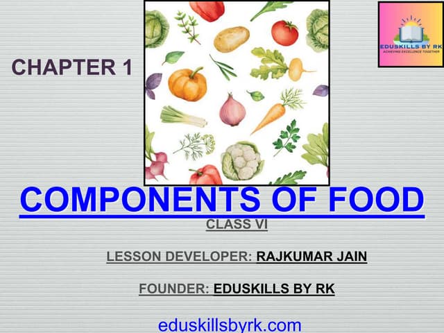 The Six Essential Nutrients: Lesson Plan And Worksheet | PDF ...