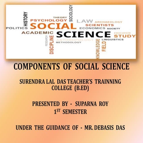 Components of Social Science | PPTX
