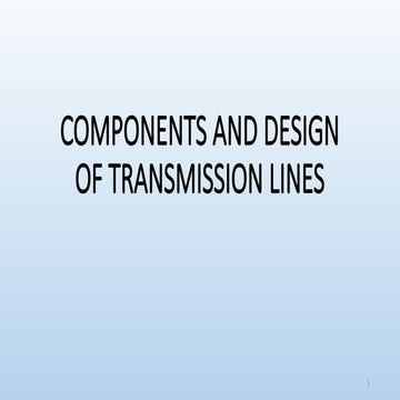 Comprehensive Guide to Components and Design of Electrical Transmission ...