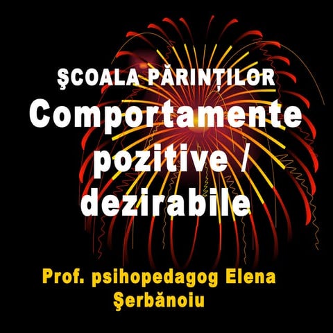 Comportamente pozitive | PPS
