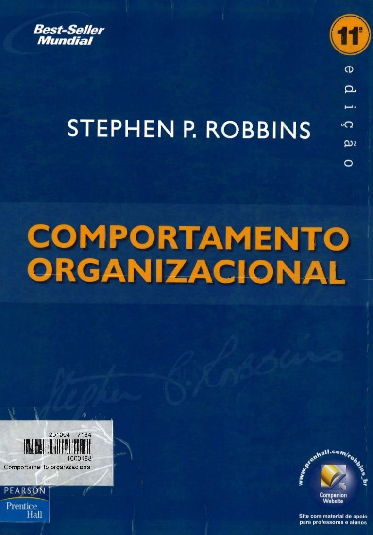 Comportamento organizacional stephen p. robbins (livro)