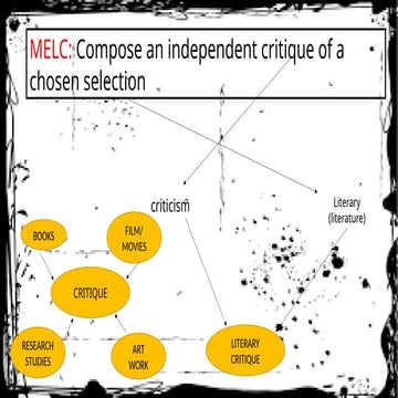 Compose an independent critique of a chosen selection.pptx