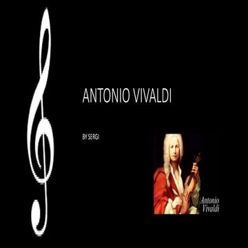Antonio Vivaldi | PPT