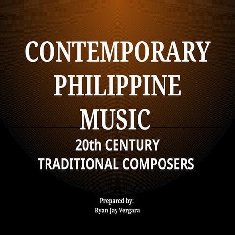 MAPEH Grade 10 Contemporary Philippine Music | PPTX