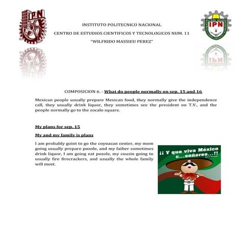 Composicion 6 | DOCX