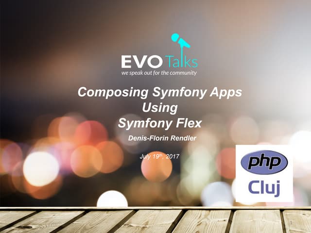 Composing Symfony Apps Using Symfony Flex | PPT Composing Symfony Apps Using Symfony Flex | PPT