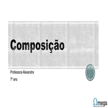Composição, simetria e assimetria - pptx | PPTX
