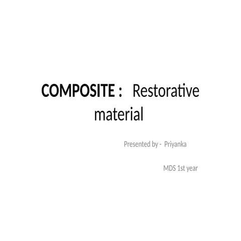 RESIN BASED COMPOsite INCLUDING INNOVATIONS .pptx