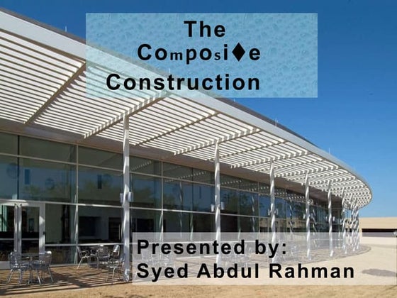 Composite Construction Method for Engineering and Architecture | PDF ...
