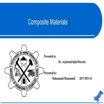 Composite materials | PPTX