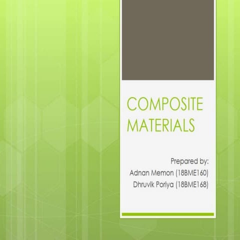 Composite materials | PPT