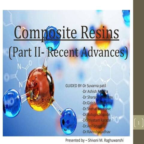 Composite resins part ii | PPTX