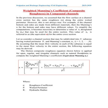 Composite roughness | PDF