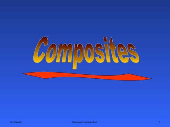 Composite materials | PPT