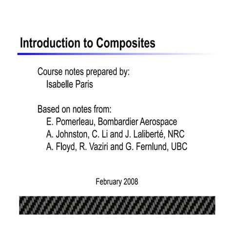 Basic Composites Intro to composites.ppt