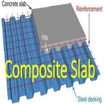 Composite slabs flooring systems structure deign | PDF