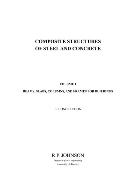 Composite structure of concrete and steel. | PPT