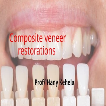 Techniques of direct composite restoration | PPT