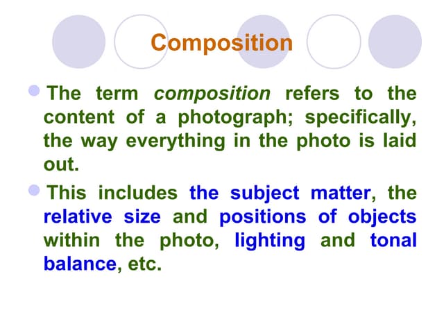 Rules of composition | PPTX