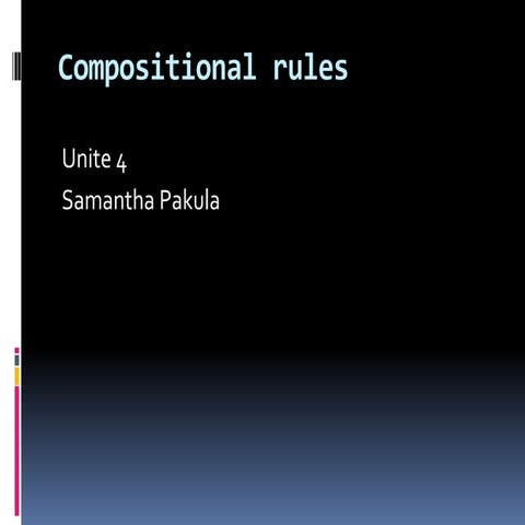 Compositional rules | PPTX | Photography | Arts and Crafts
