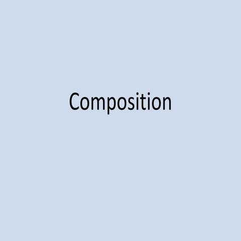 Camera composition and movement | PPT