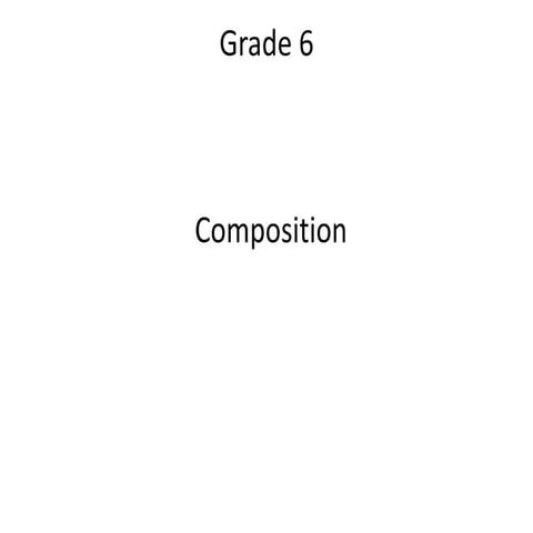 Composition describing pictures | PPTX