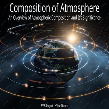 composition of atmosphere EVS SEM1 PROJECT | PPT