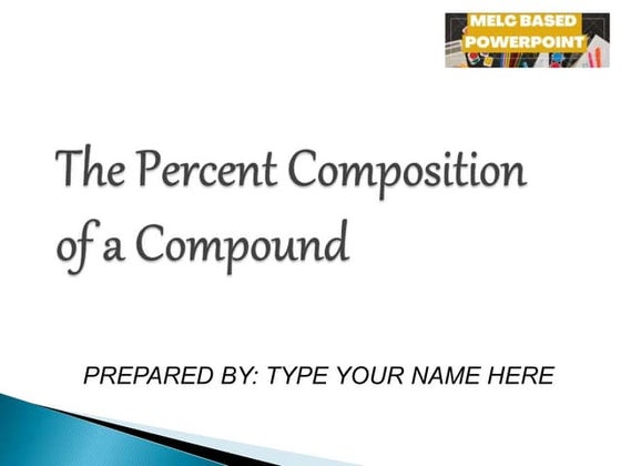 Percent Composition, Empirical and Molecular Formula | PPTX | Chemistry ...