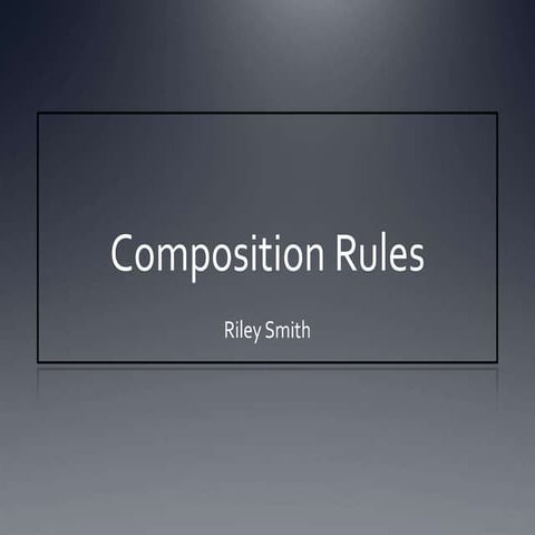 Composition Rules | PPT