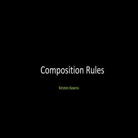 Composition Rules | PPT