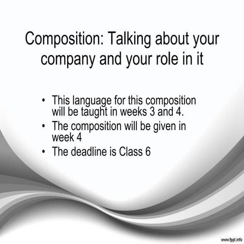 Composition slide | PPT