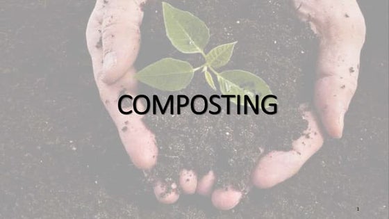 A self study report on topic biocomposting | PPTX